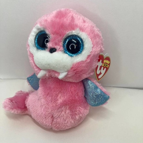Ty | Toys | Ty Beanie Boos Tusk The Pink Walrus 6 Beanbag Plush Toy W ...